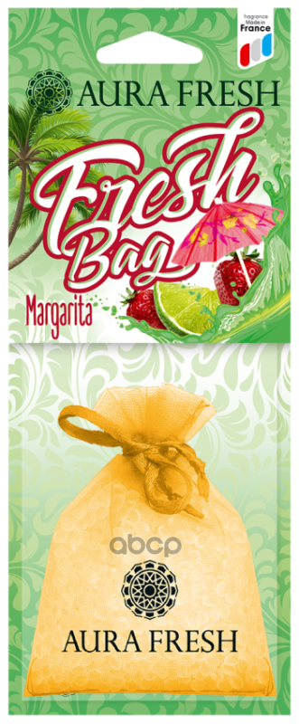 Ароматизатор подвесной (Margarita/Маргарита) "AURA FRESH" FRESH BAG Aura Fresh арт. 23055