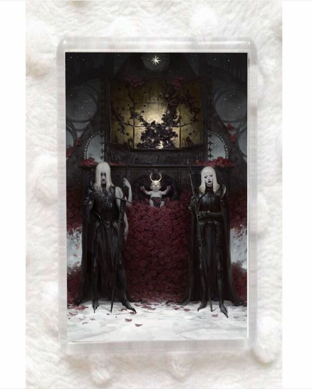 Магнит акриловый Готика, Gothic №4