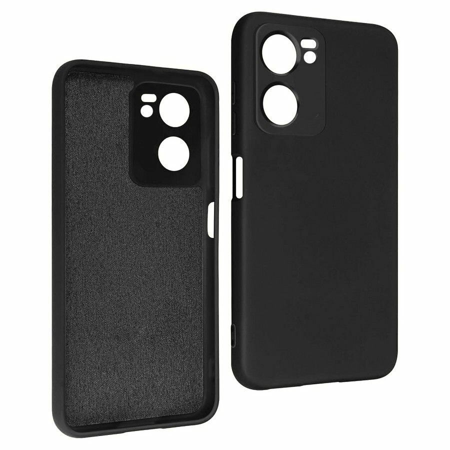 Силиконовая накладка Silky soft-touch для Xiaomi mi 13T/13 Pro черный