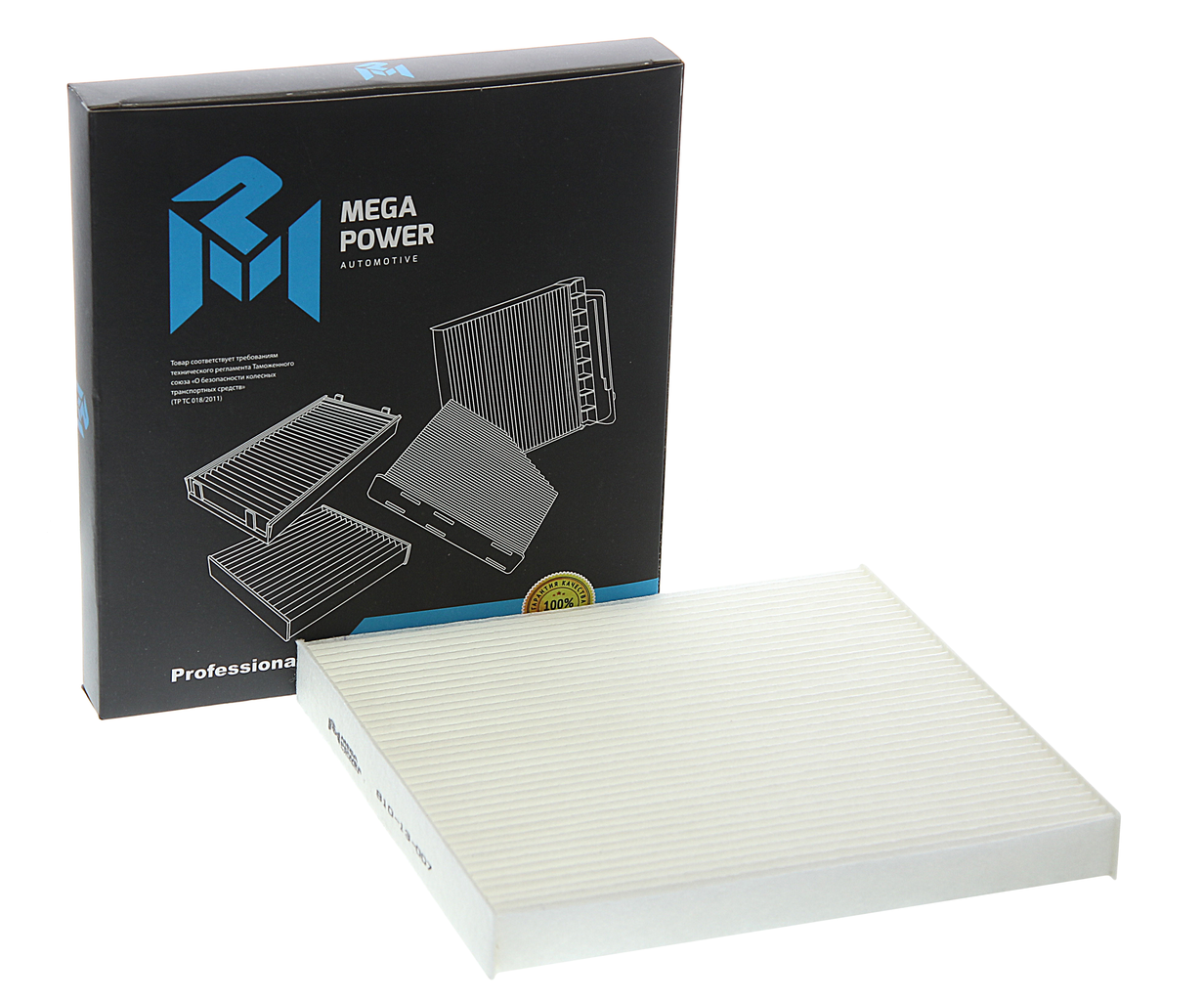 Фильтр воздушный салона MAZDA 2 (DY),6 (GG, GH, GY), CX-7 (ER) (02-) MEGAPOWER