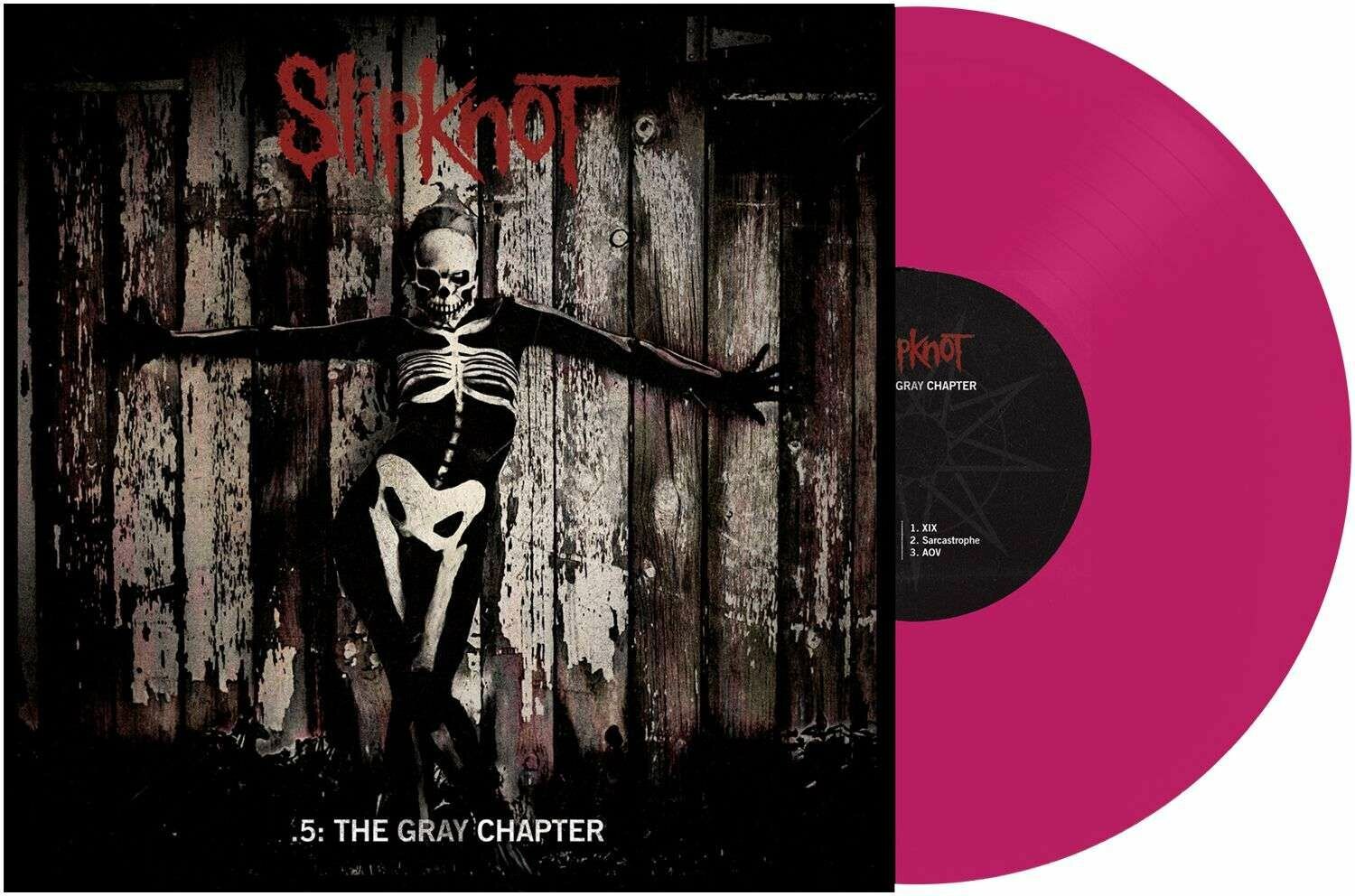 Виниловая пластинка Slipknot - .5: The Gray Chapter (Limited Edition) (Pink Vinyl) (2 LP)