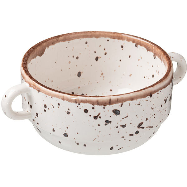 Чашка бульонная Пунто Бьянко фарфор 300мл