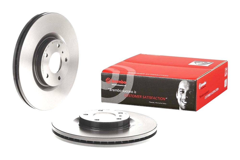 BREMBO 09. b266.11 (09B26611 / 40206CA010 / 40206CA010) диск тормозной передн. с уф покрытием Infiniti (Комплект 2 штуки)