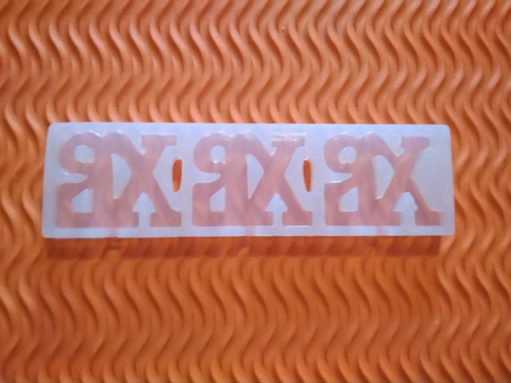 Молд для леденцов ХВ 4,5*3,5 см