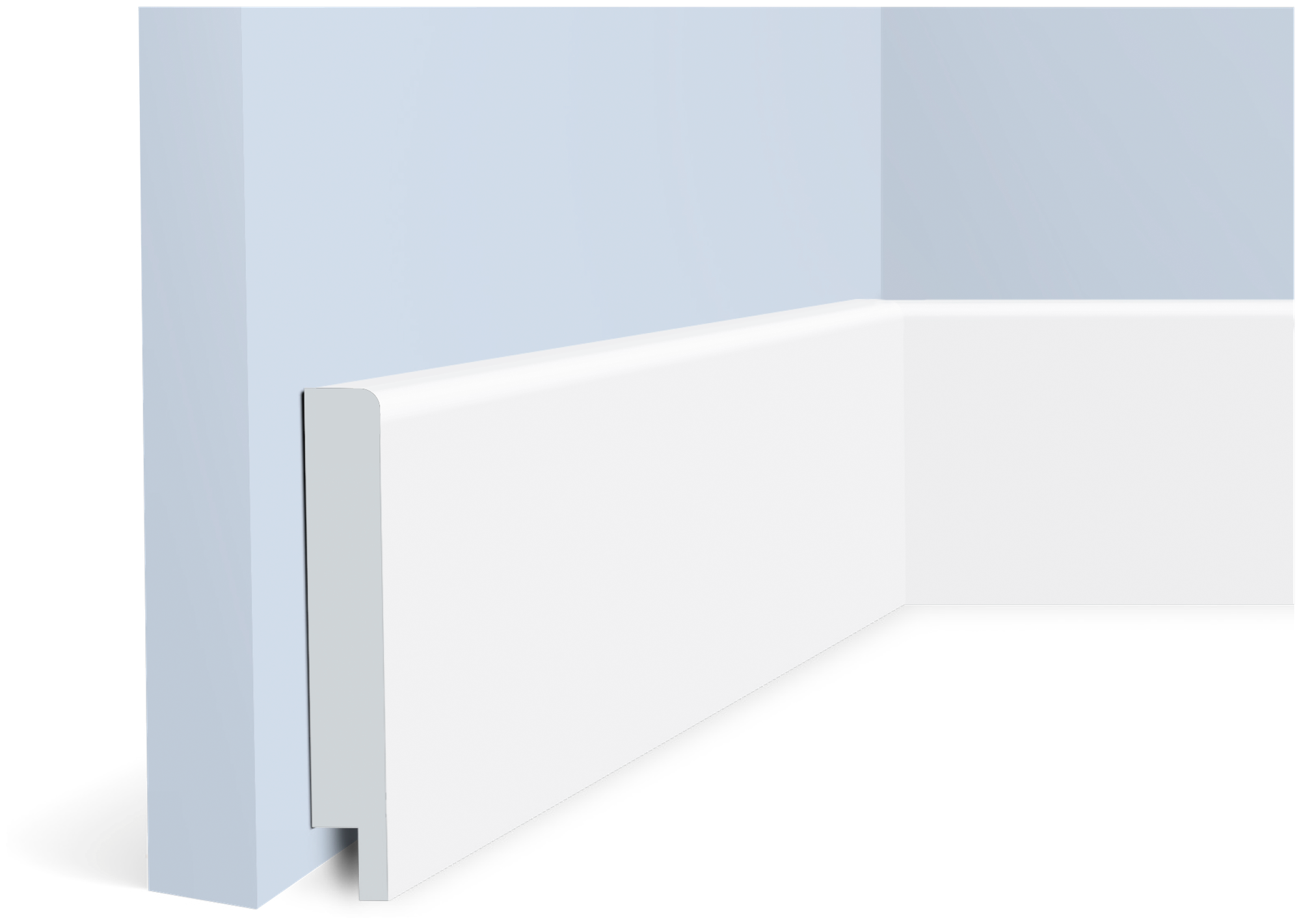 Плинтус ударопрочный HiWood B70N (70*10,5*2000 мм)