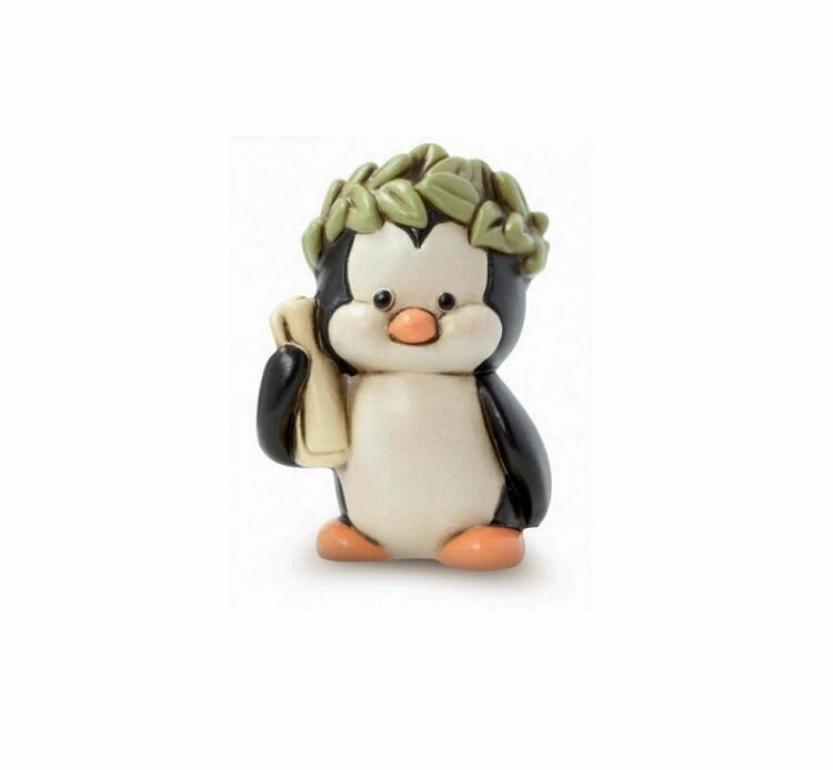 Фигурка керамическая пингвин лауреат Ping e Pong EGAN Италия