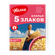 Хлопья Увелка "5 злаков", для варки, без добавок, 350 грамм, 1 упаковка