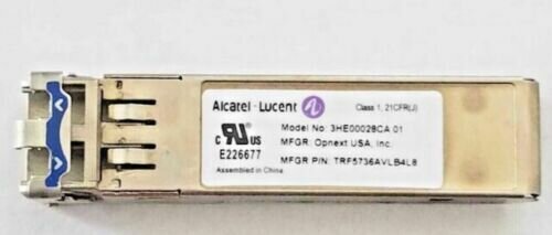 Трансивер Alcatel 3HE00028CA LX/LC SFP SMF 1310nm DDM