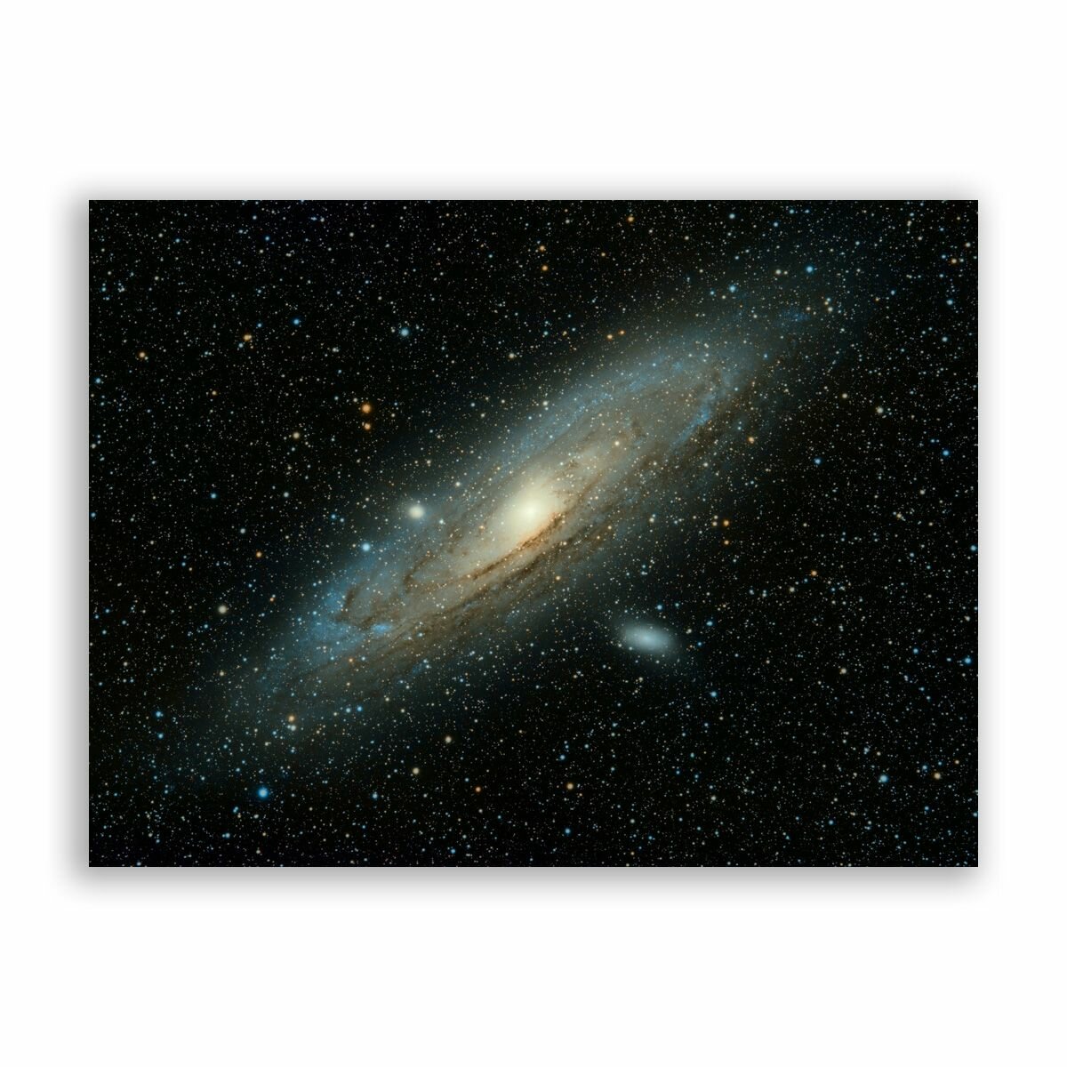 Постер, плакат на бумаге / Galaxy / Галактика / Размер 40 x 53 см
