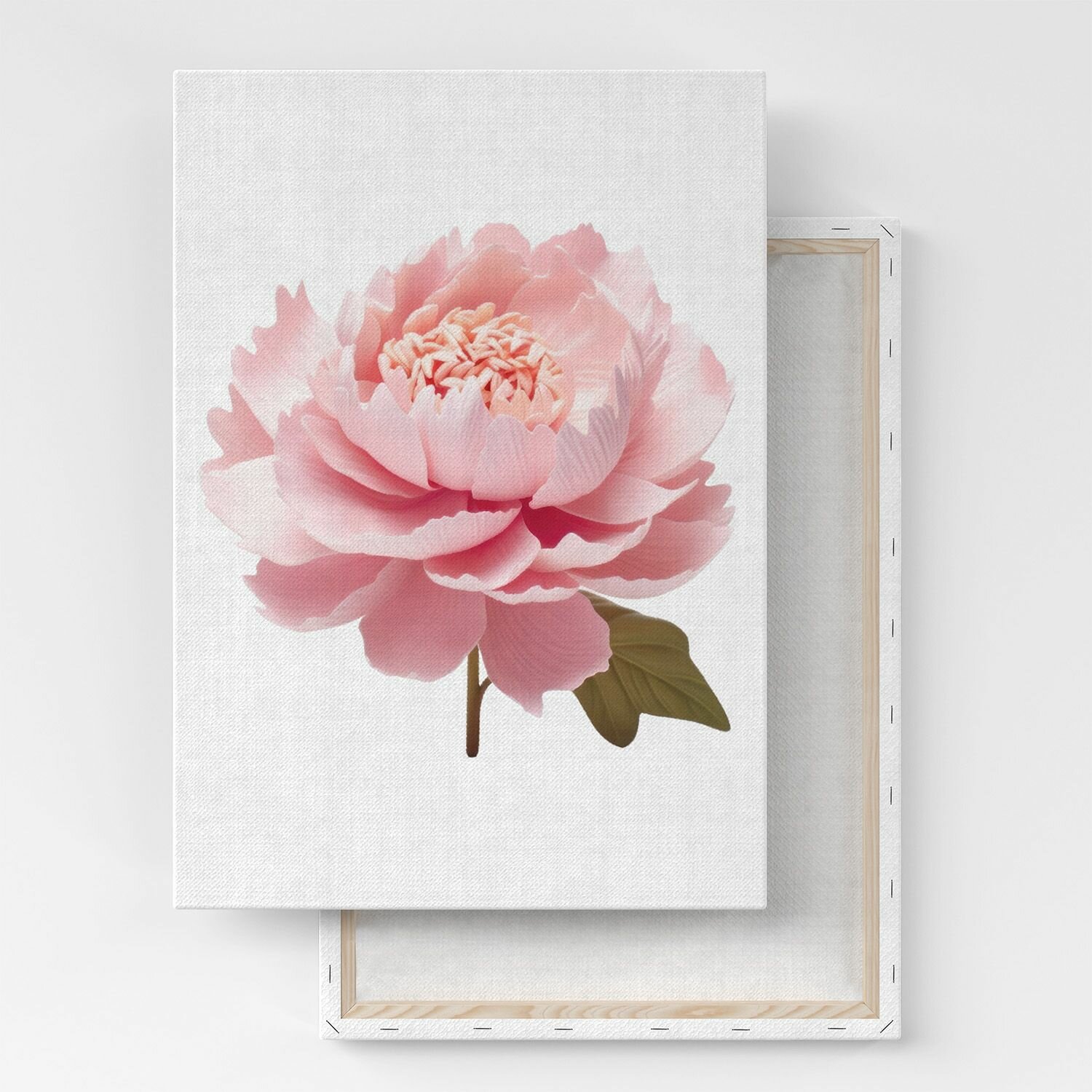 Картина на холсте, репродукция / Neural Art - Цветы / Размер 60 x 80 см