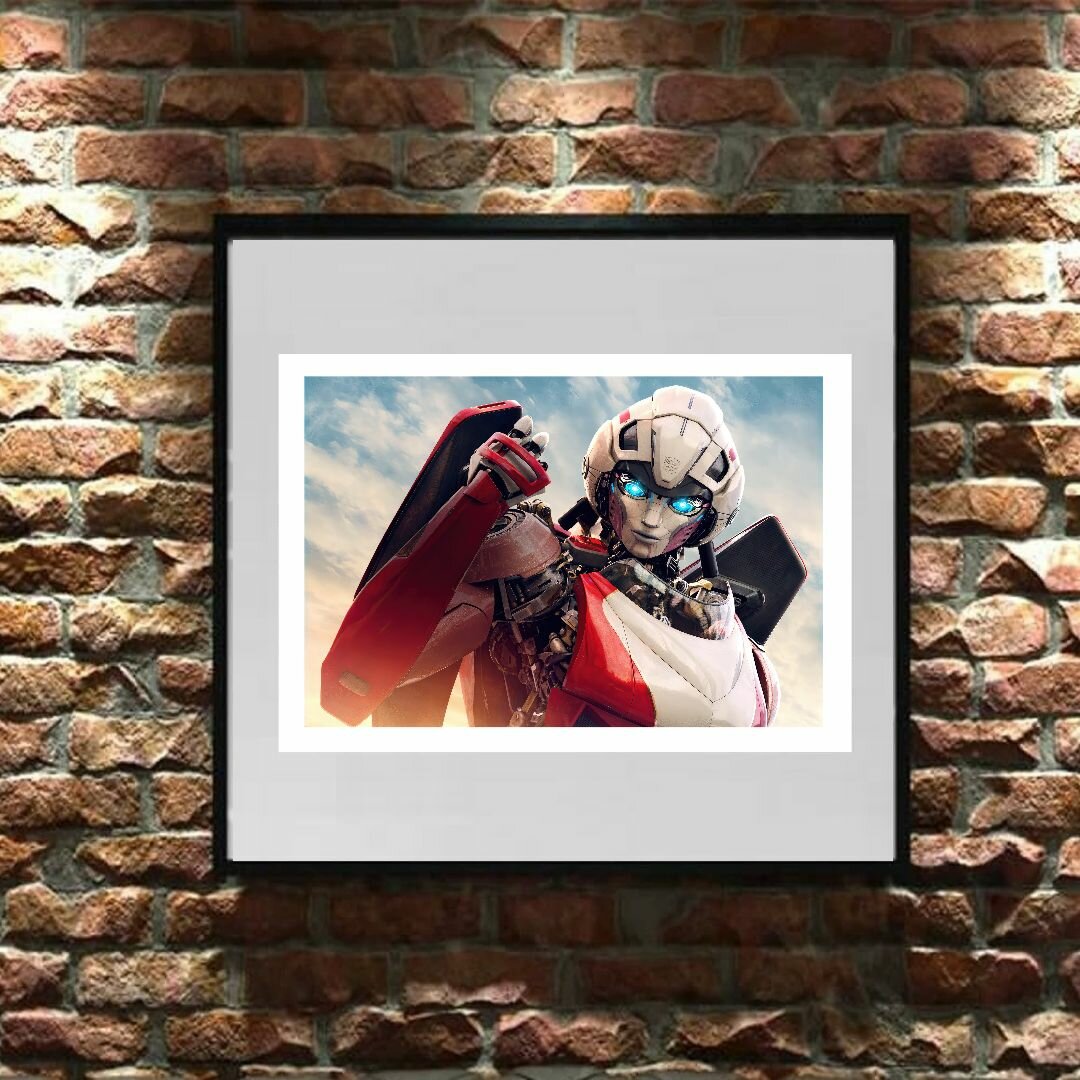 Постер "Arcee Transformers Rise of the beasts" из коллекции "Любимые герои" А4
