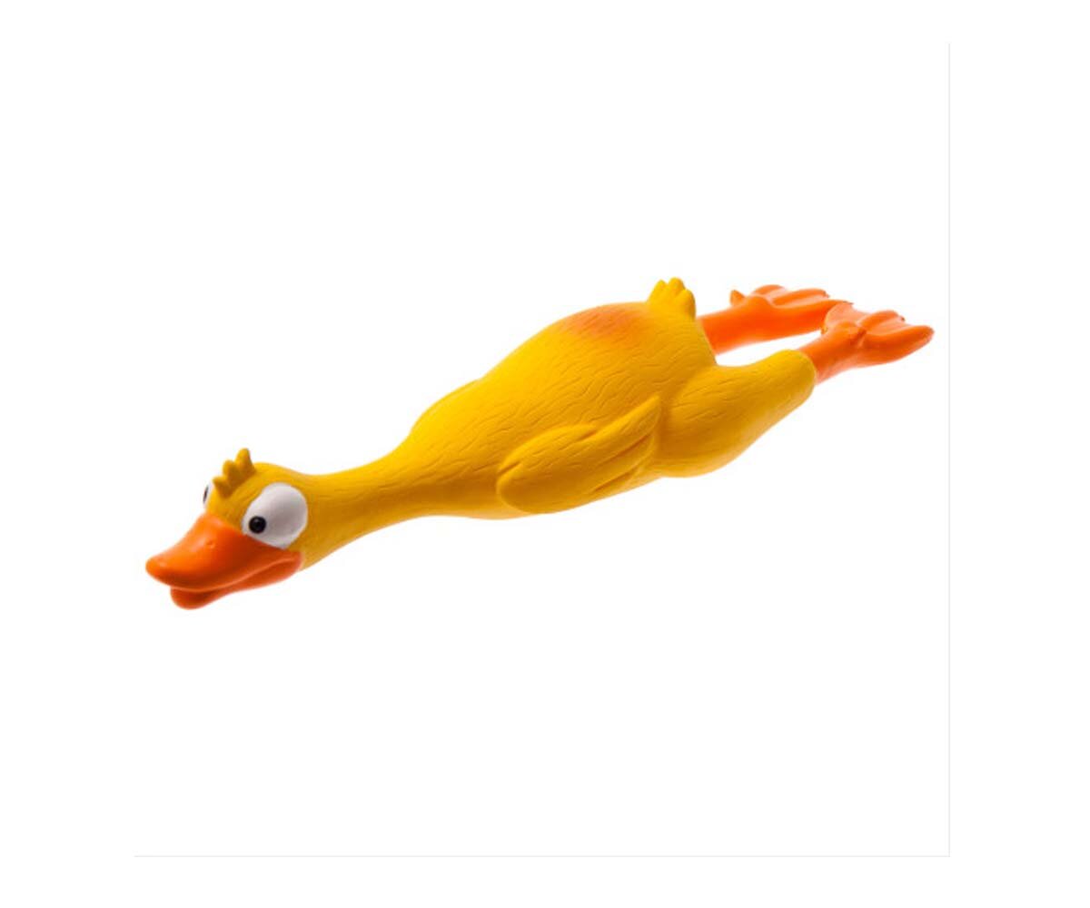 Игрушка для собак Hello Pet утка большая латекс 24см l-428