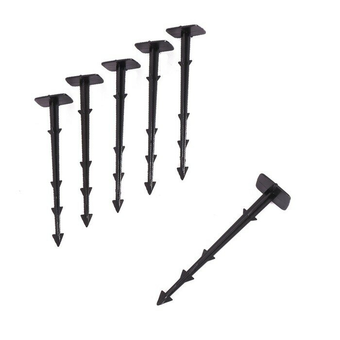 Набор колышков для зажима укрывного материала, h 16,5 см, набор 10 шт.