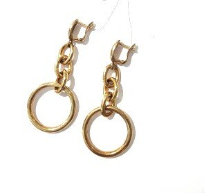 Серьги цепочки, серебро, 925 проба