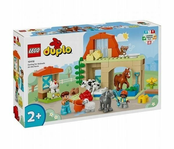 Конструктор LEGO DUPLO Уход за животными на ферме (Lego 10416)