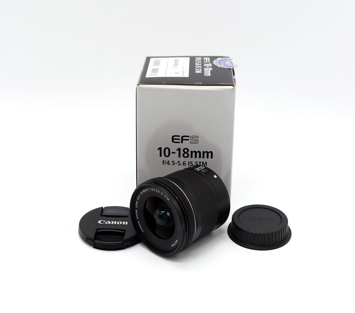 Canon EF-S 10-18mm 4.5-5.6 IS STM в упаковке