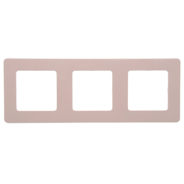 Рамка-3 Inspiria 673954 розовая Legrand (3 шт. в комплекте)
