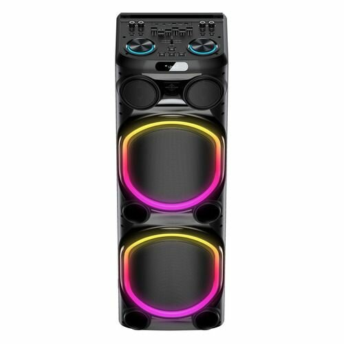 Музыкальный центр Supra SMB-1300, 200Вт, с караоке, Bluetooth, FM, USB, micro SD, черный,