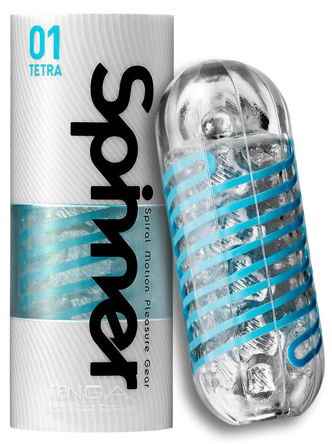Многоразовый мастурбатор Тенга Спиннер с эффектом вращения Tenga Spinner Tetra - (Made in Japan)