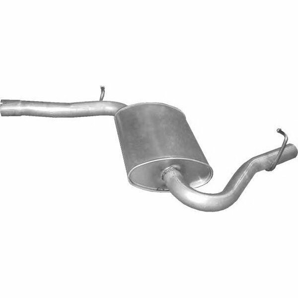 Средний глушитель выхлопных газов, POLMOSTROW 01.126 (1 шт.)