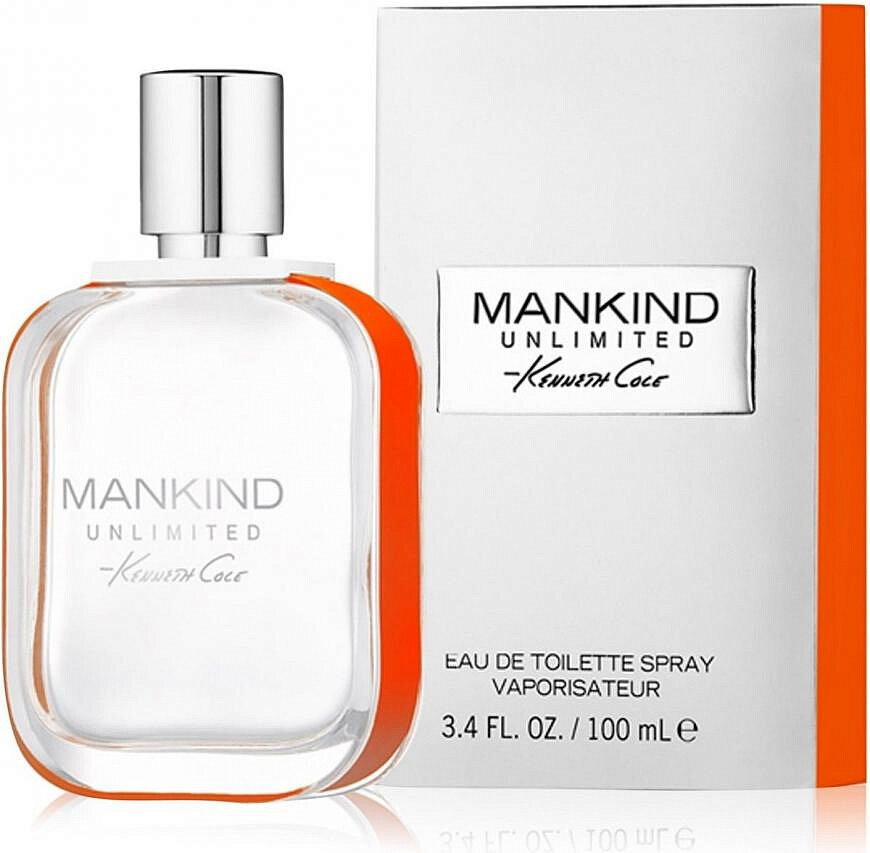 Kenneth Cole Mankind Unlimited, 100мл, Туалетная вода мужская
