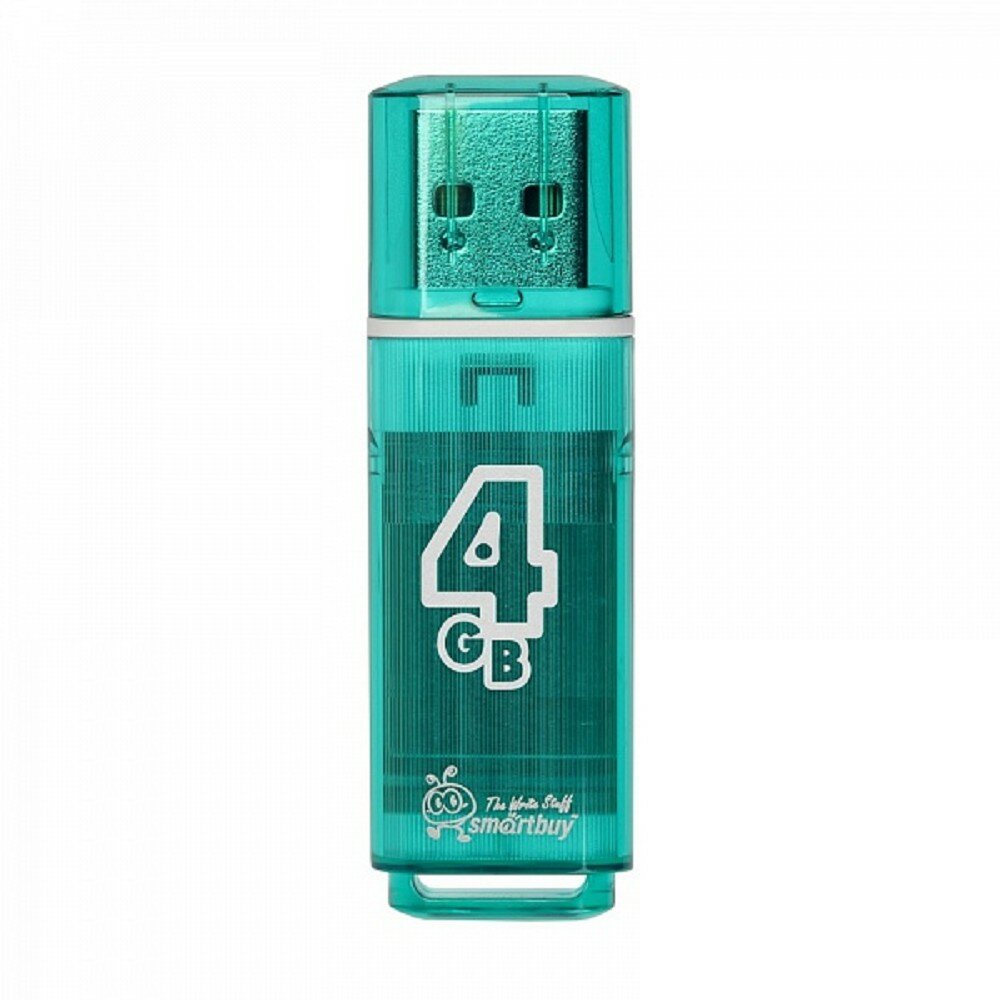 Флешка USB Flash Smartbuy SB4GBGS-G, Зеленый 4 ГБ