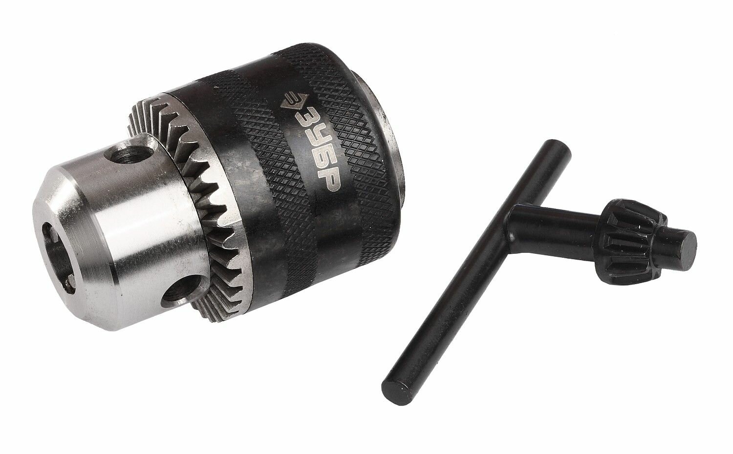 ЗУБР 10 мм, 1/2 , ударный сверлильный патрон с ключом для дрели, Профессионал (2908-10-1/2)