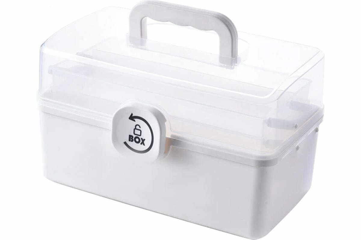 DASWERK домашняя аптечка-органайзер, универсальный размер Maxi 34,2x21,9x22,6 см 608475