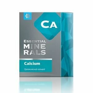 Органический кальцийEssential Minerals, 60 капсул