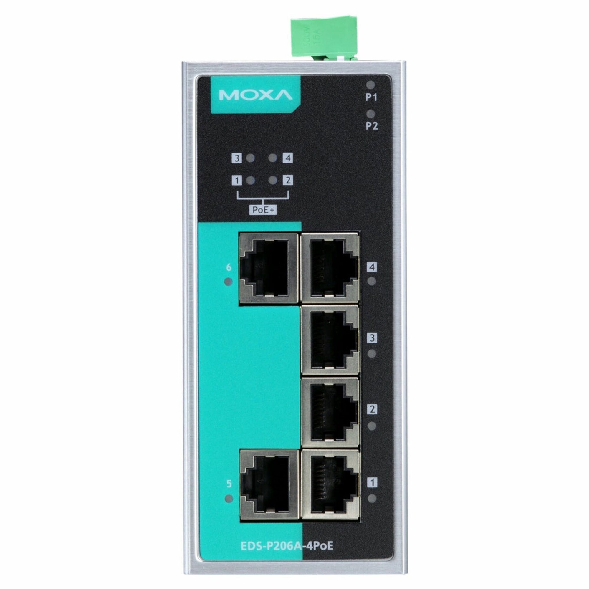 Коммутатор Moxa EDS-P206A-4POE-T