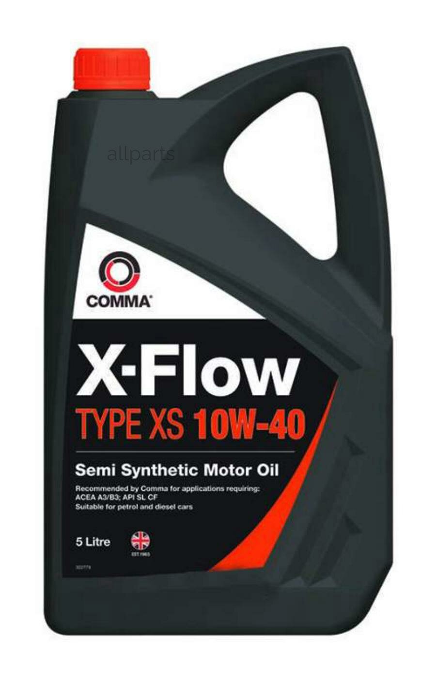 COMMA XFXS4L COMMA 10W40 X-FLOW TYPE XS (4L) масло мот! полусин.\ ACEA A3/B3, API SL/CF