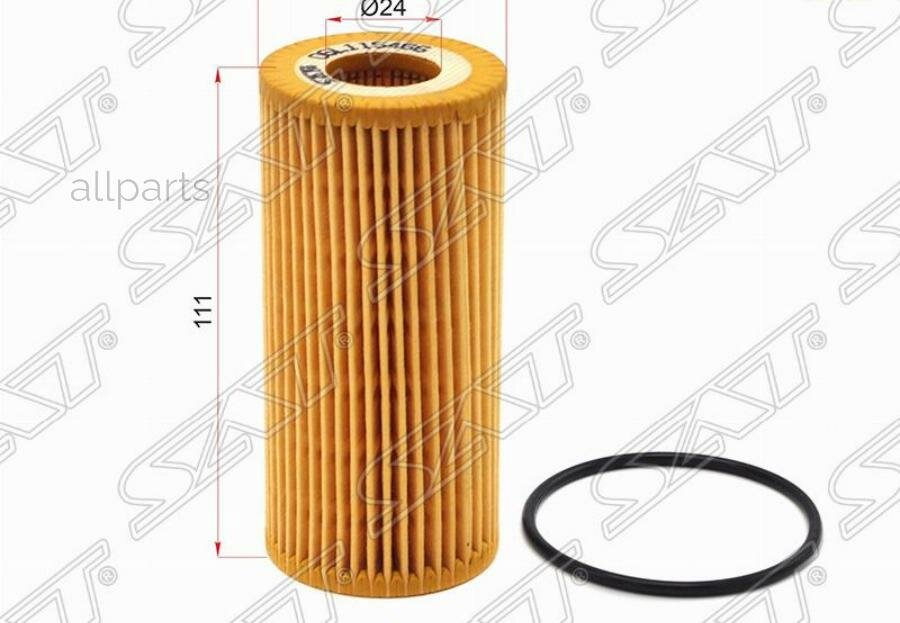 SAT ST-06L115466 Фильтр масляный Audi A3 12- / A4 00-