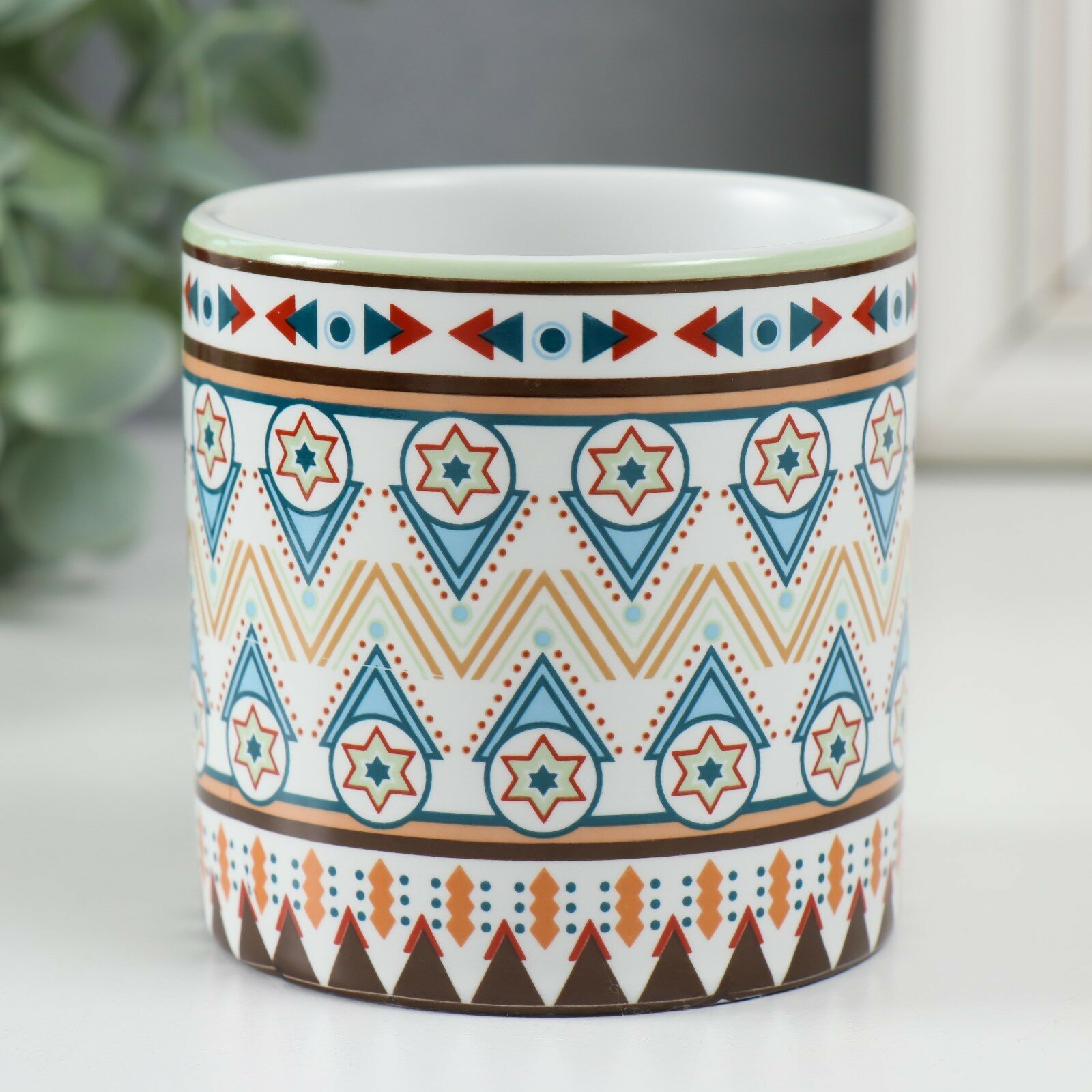 Ваза Сима-ленд "Сканди", керамика, настольная, 200 мл, 7,3 см