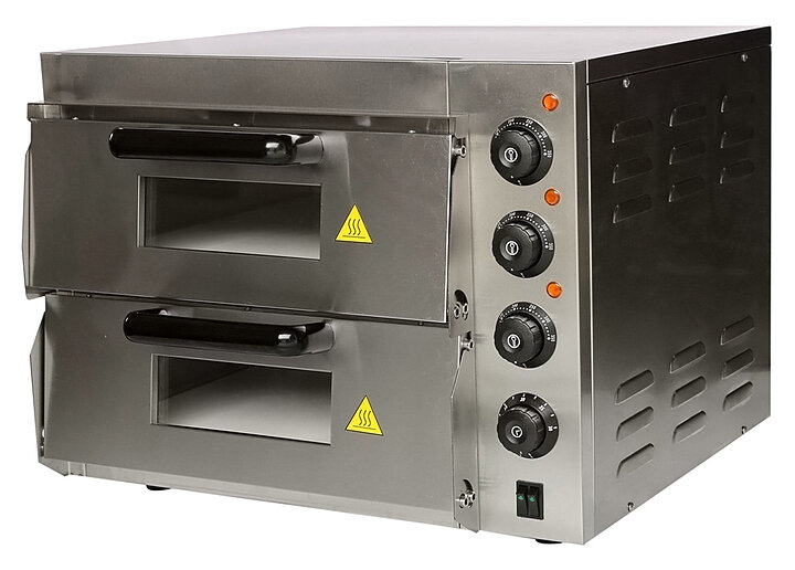 Печь для пиццы Viatto EP-2T, 33кг, настольная, механическое управление