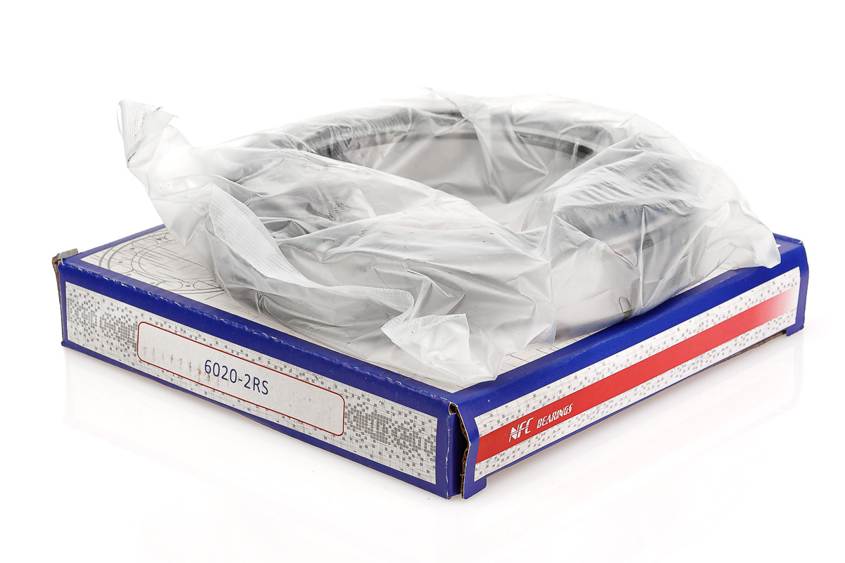 Подшипник 180120 (6020 2RS) NFC шариковый однорядный радиальный закрытый