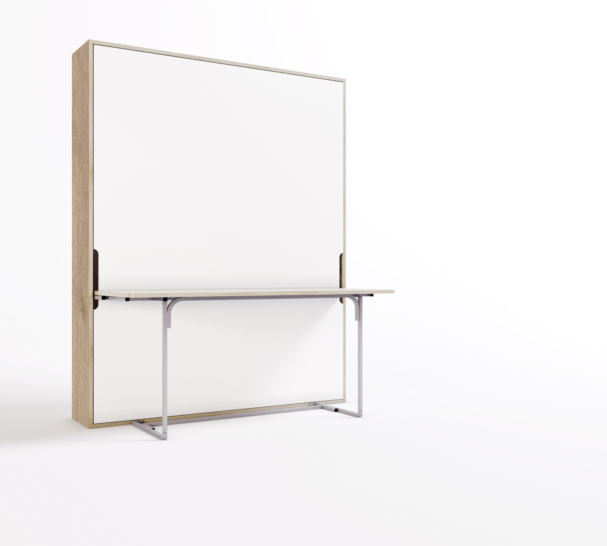 Шкаф кровать-трансформер со столом Летто Таволо 1400 Сканд