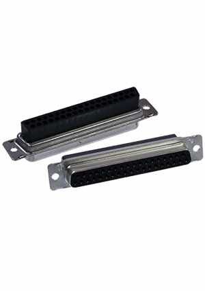 205209-2, D-sub розетка 37 контактов, размер 4С серия HDP-20, аналог 164534-4