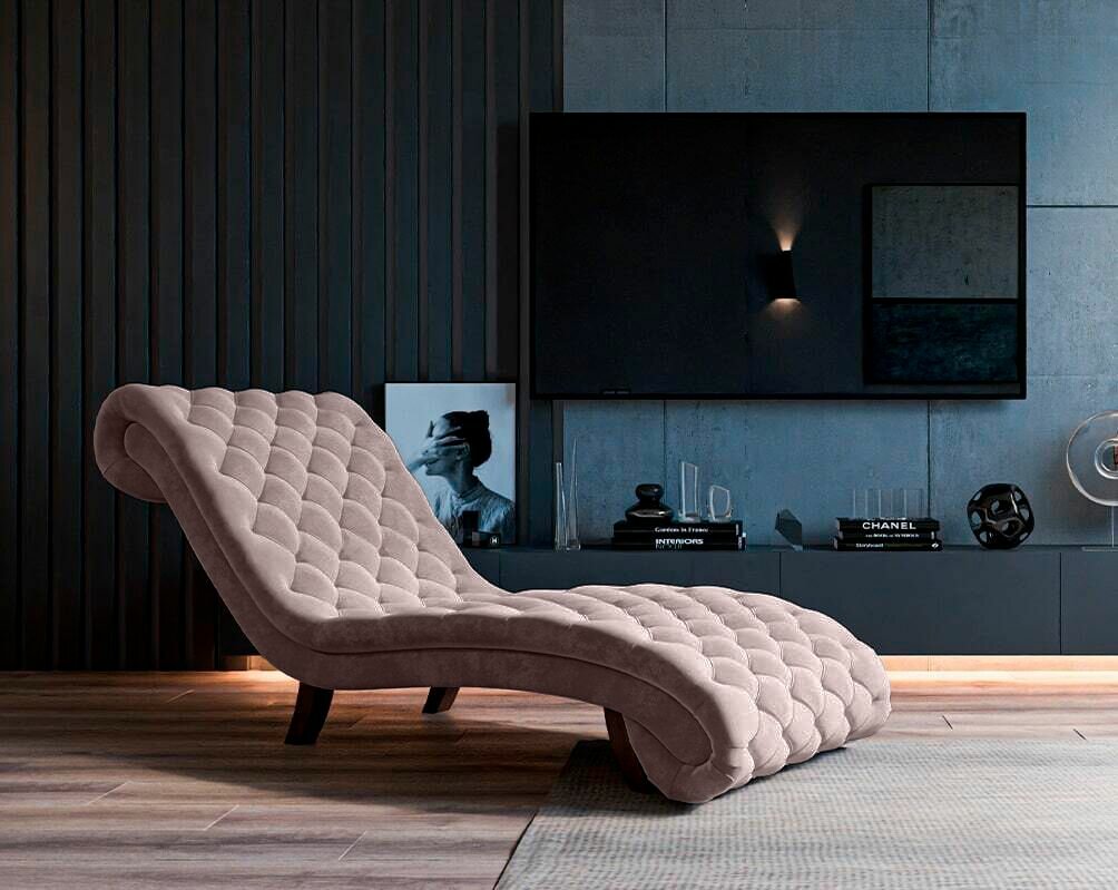 Кушетка Gracia, коричневый, 173х78х101