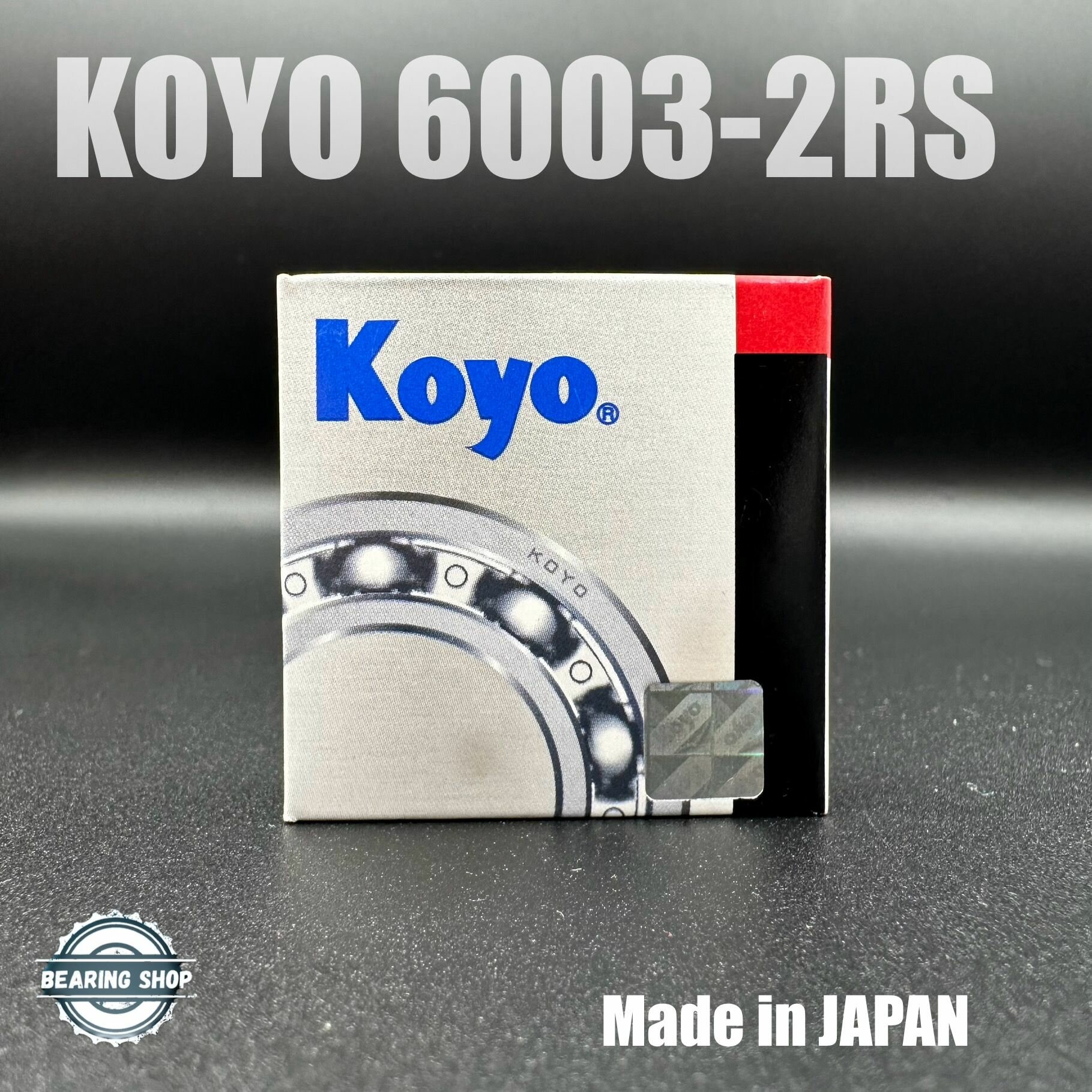Подшипник KOYO 6003-2RS (180103) 17*35*10 Made in JAPAN