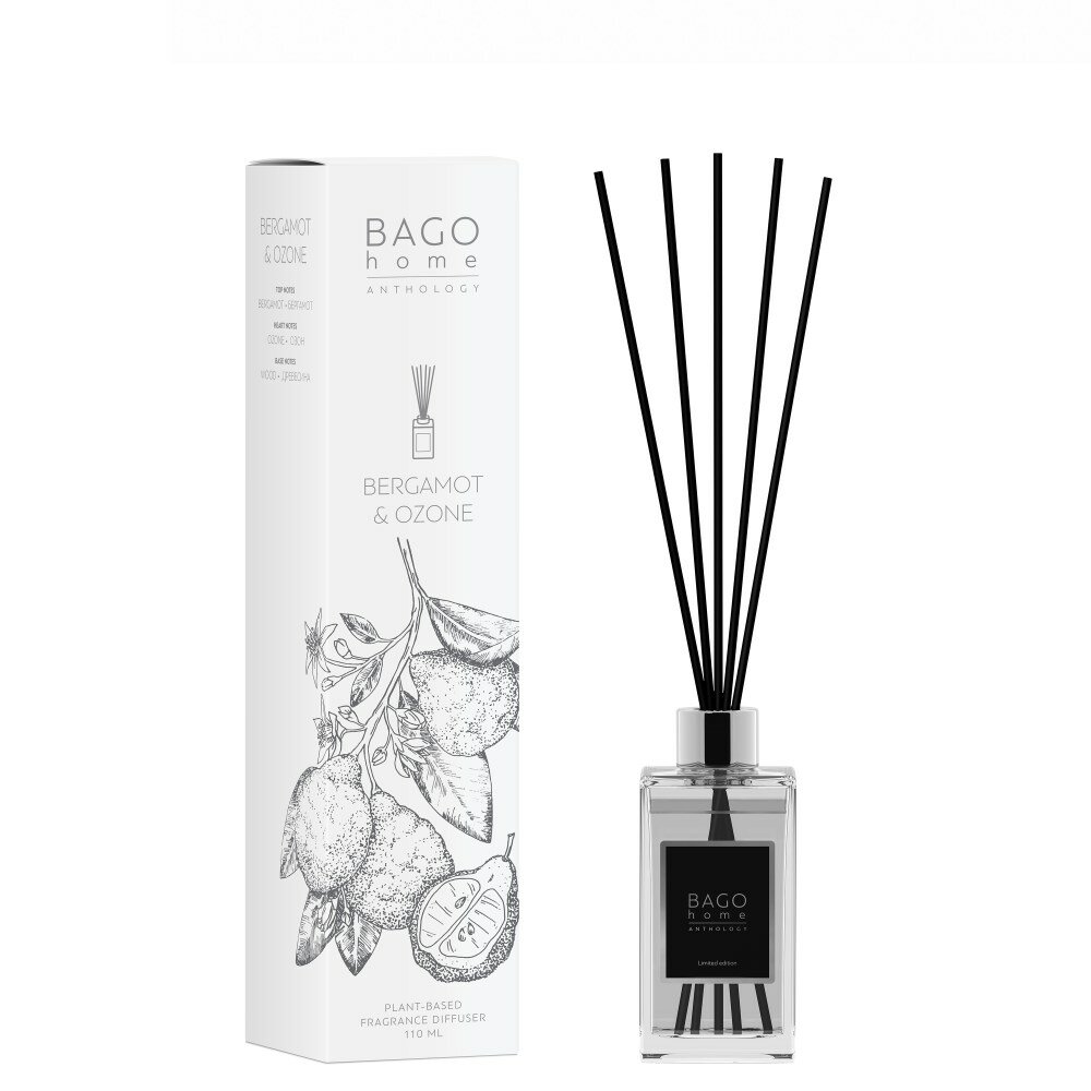 Бергамот и озон BAGO home ароматический диффузор 110 мл