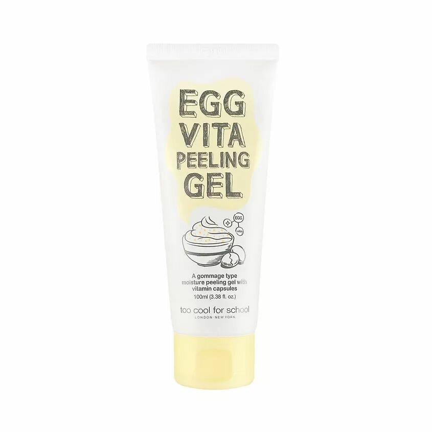 TOO COOL FOR SCHOOL Гель-пилинг для лица яичный Egg Vita Peeling Gel