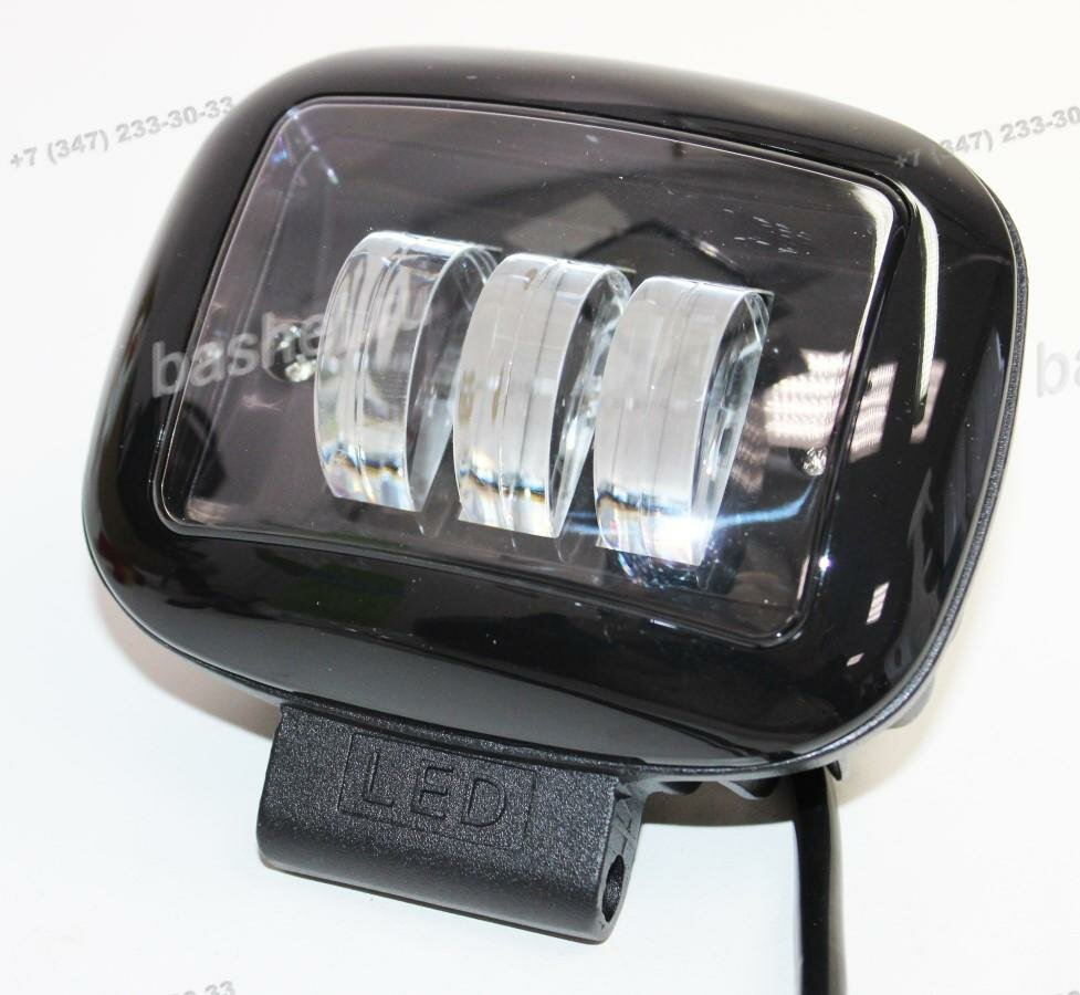 Фара светодиодная доп. Off-road WL-330 12-24V 45W 3 диода, линза 120х115х65 мм, ближний свет