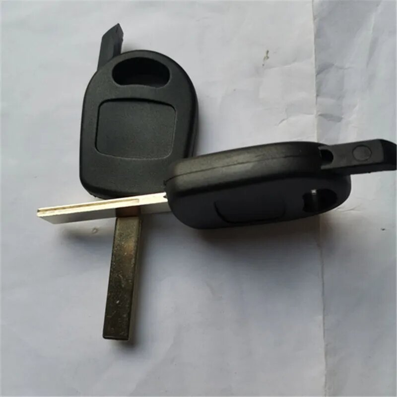 5 шт./лот, пустой сменный корпус транспондера для Peugeot 307 Man с канавкой HU83, корпус ключа с лезвием