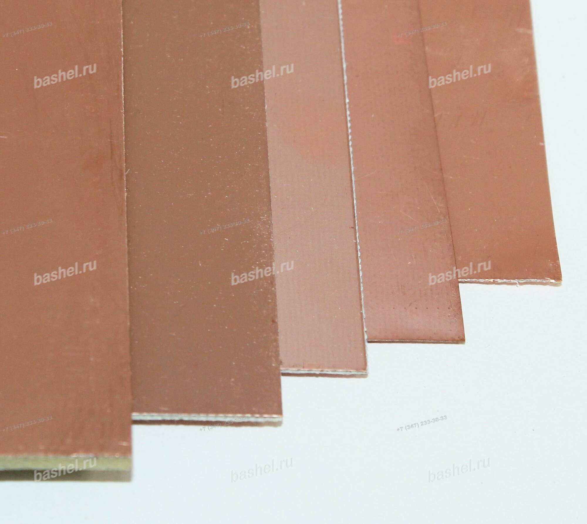 Стеклотекстолит двухсторонний FR-4, гибкий 210*310*0,25мм