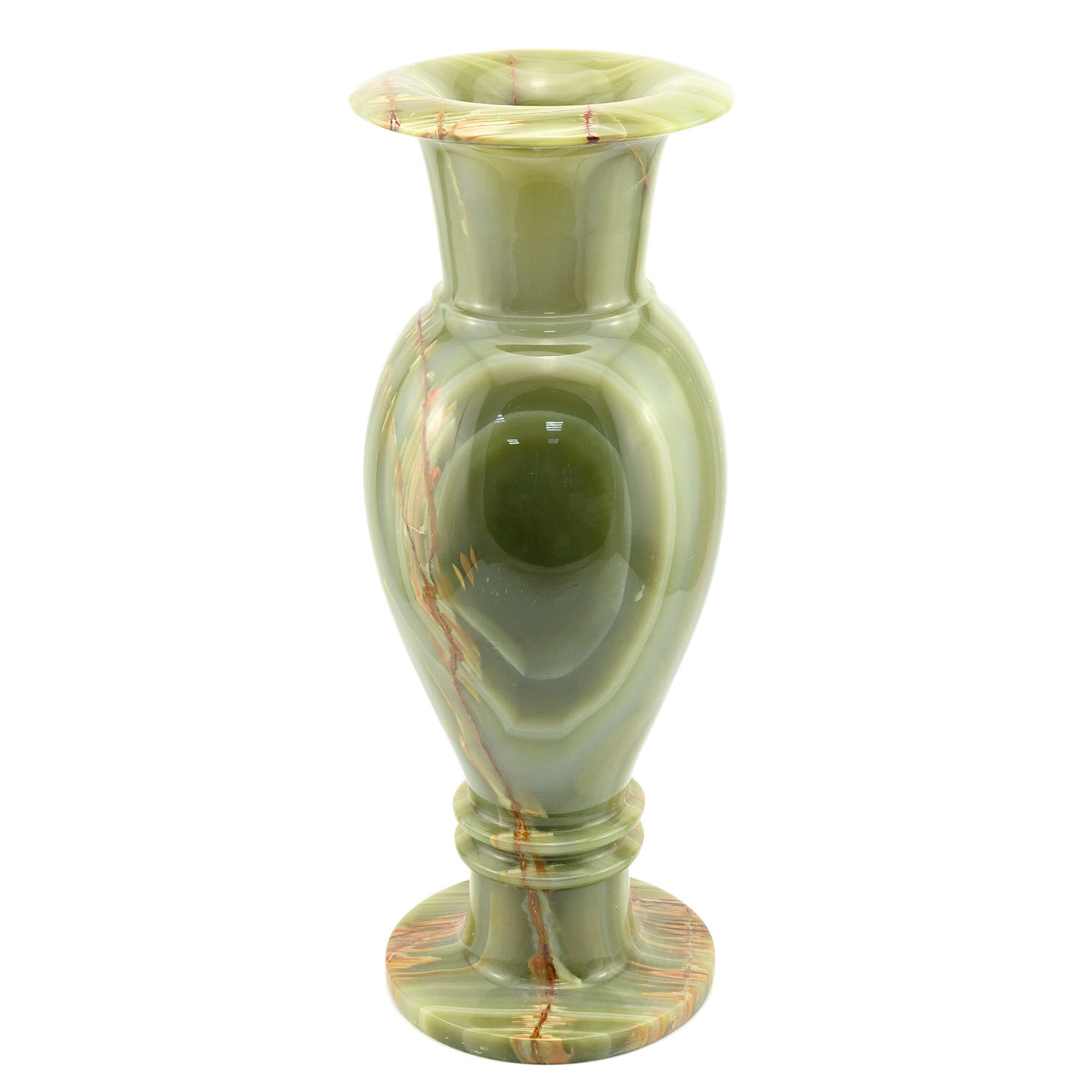 Ваза из камня оникс 150*150*400мм .