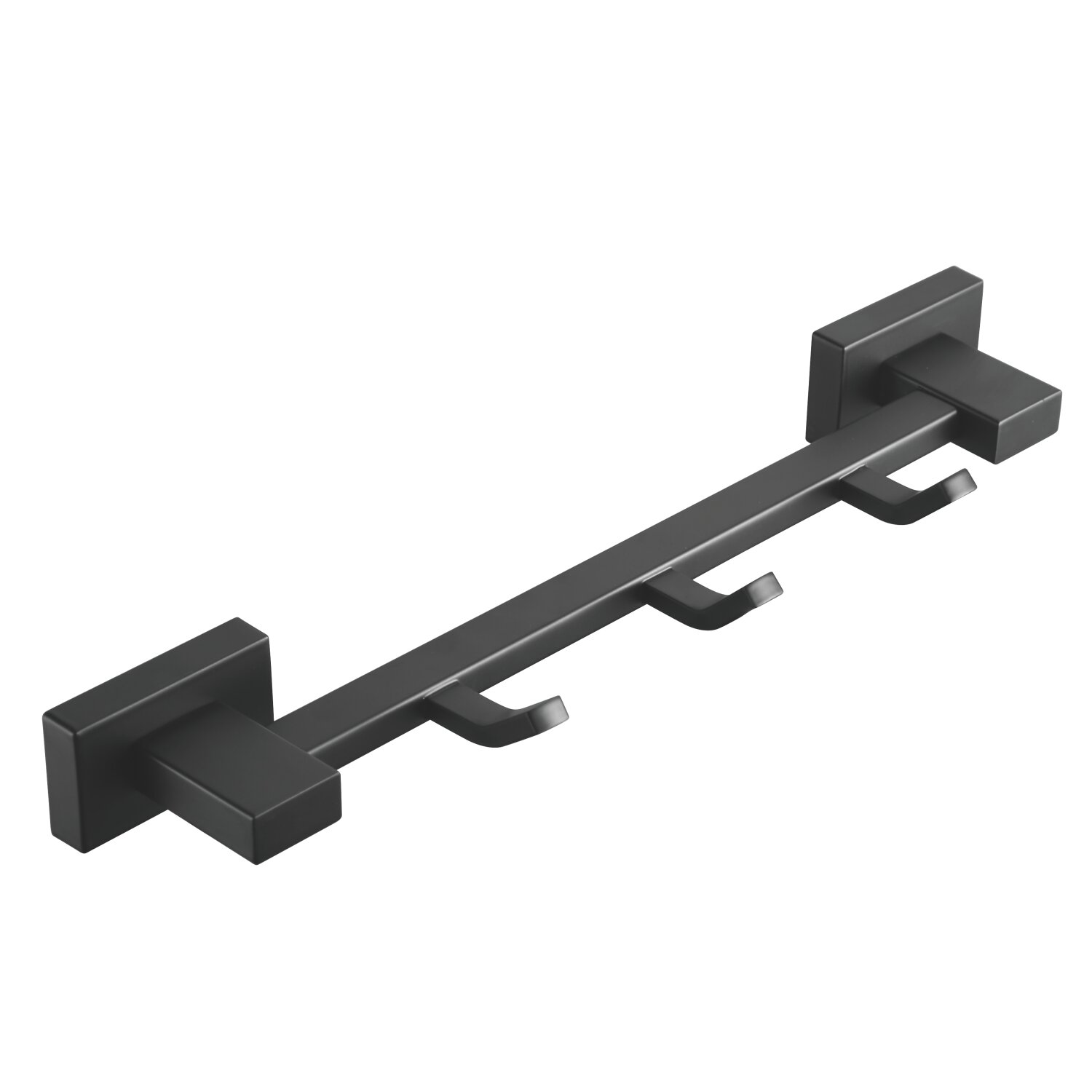 Планка с 3 крючками подвесной Shevanik SG5631H, Черный