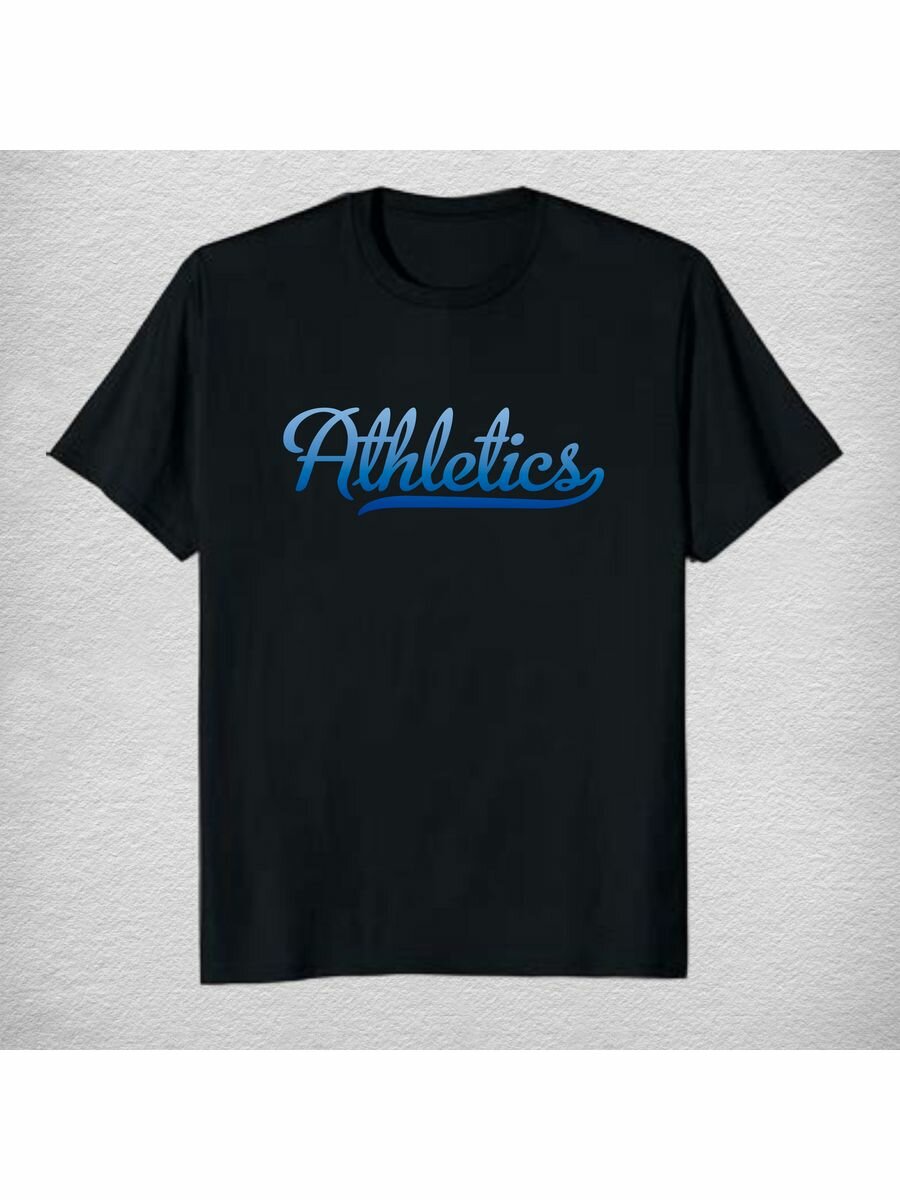 Футболка с надписью атлетика