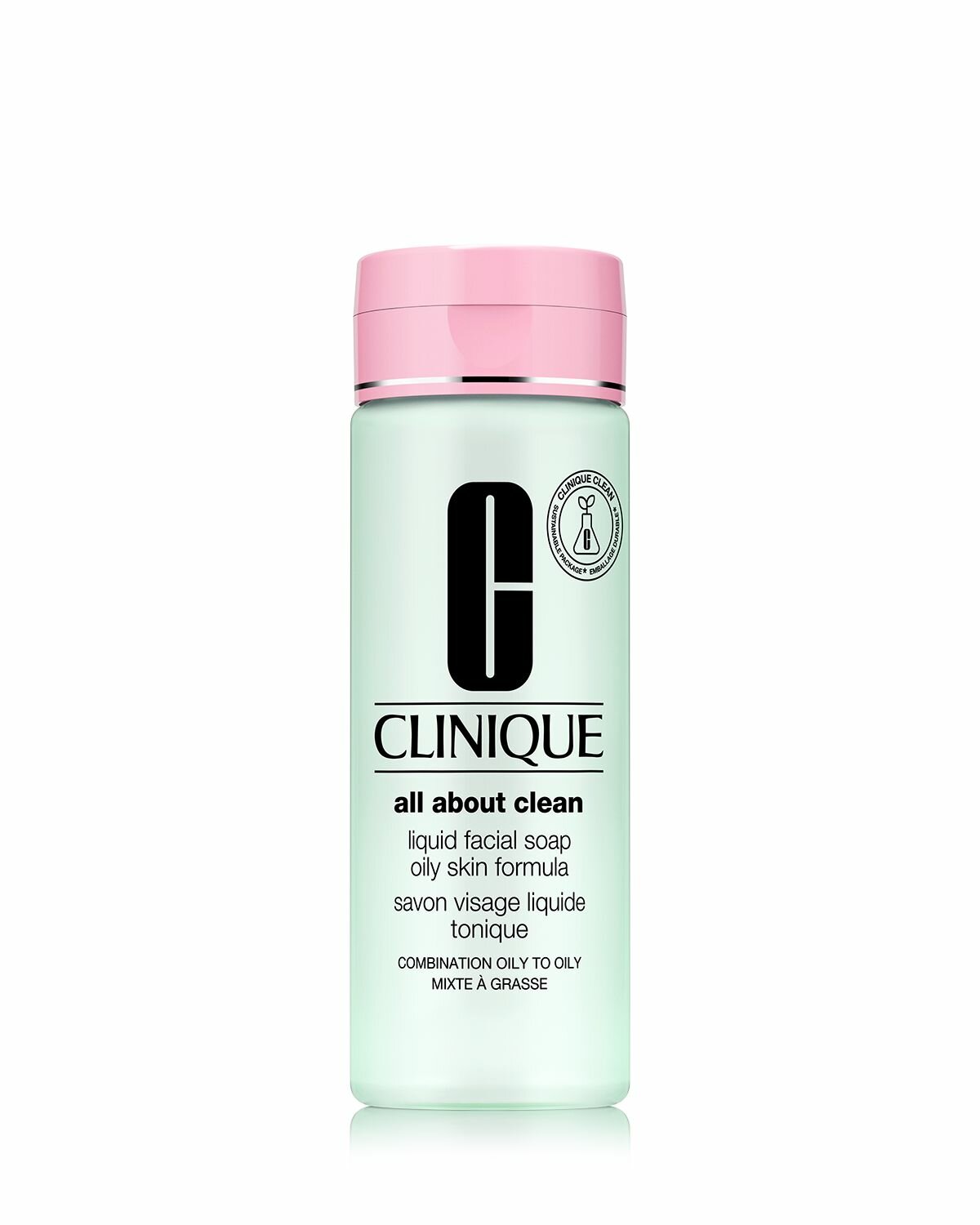 CLINIQUE Сильнодействующее жидкое мыло для жирной кожи Liquid Facial Soap Oily Skin (200 мл)