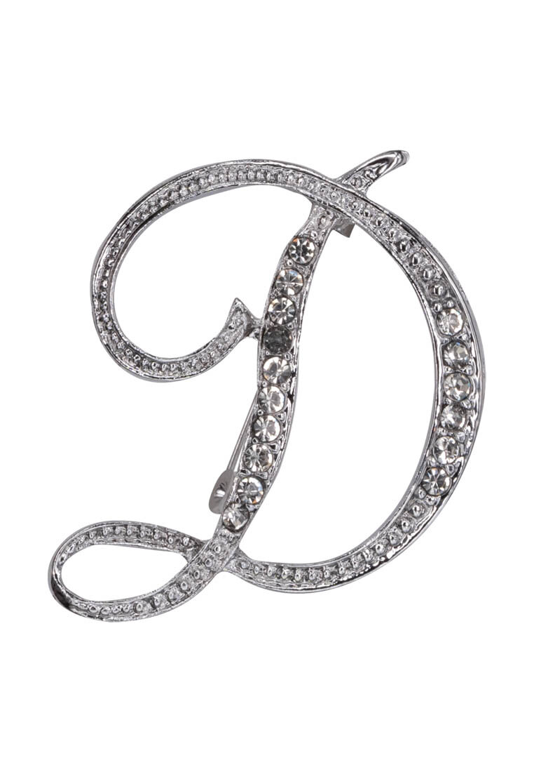 Брошь, стразы