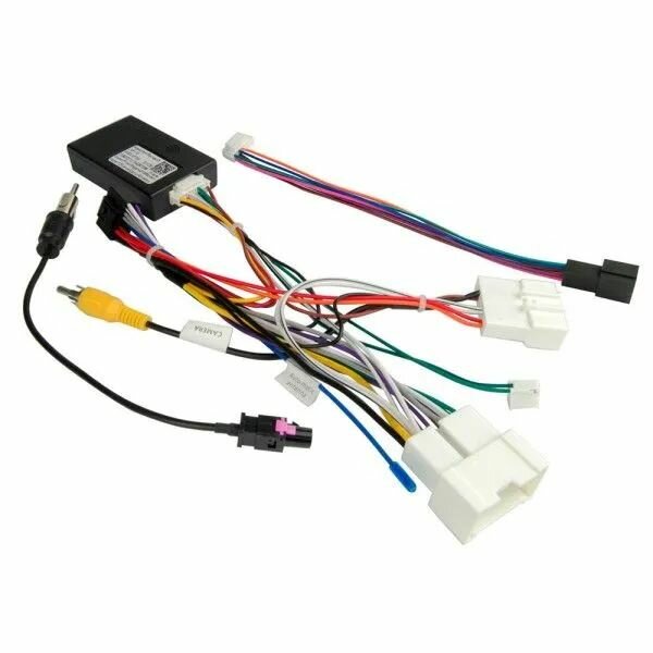 Кабель, переходник, комплект проводов, для Renault (2012+) CANBUS для Android автомагнитолы, ГУ, , Podofo и другие китайские, полноценная поддержка подрулевого джойстика и штатной камеры